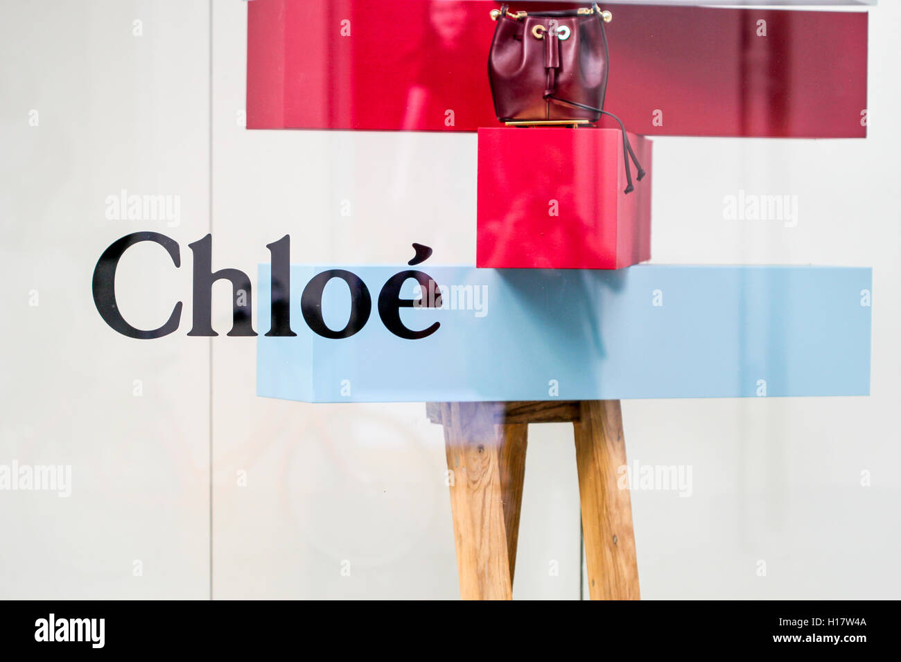 Colorful Sign With Name Stock Photo - Alamy