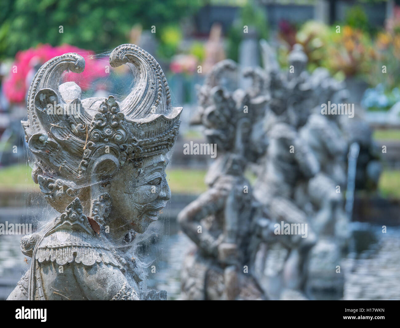 Statue at the Water Palace, Bali, Indonesia Stock Photo - Alamy