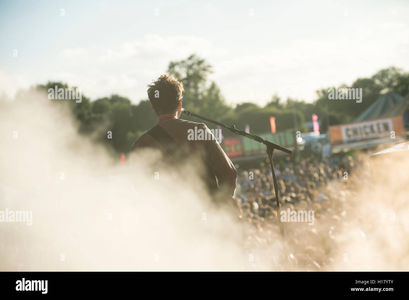 The view from the stage Stock Photo - Alamy