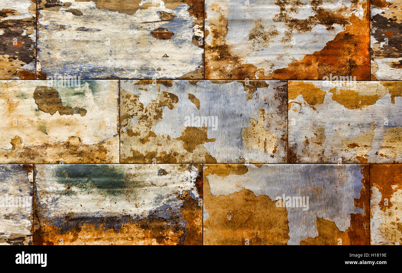 Abstract corroded colorful rusty background, old wall texture Stock ...