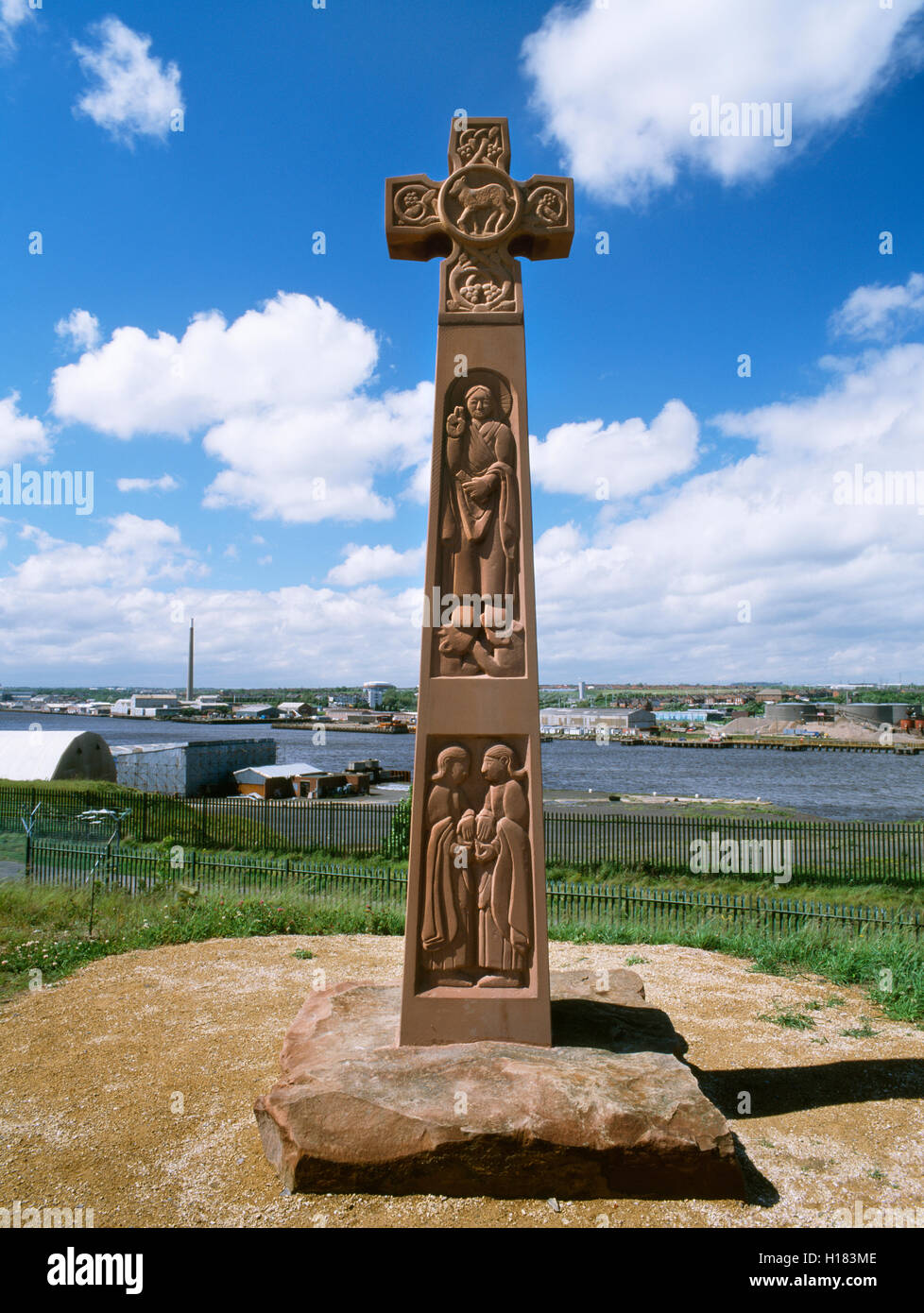 Anglo saxon cross hi-res stock photography and images - Alamy