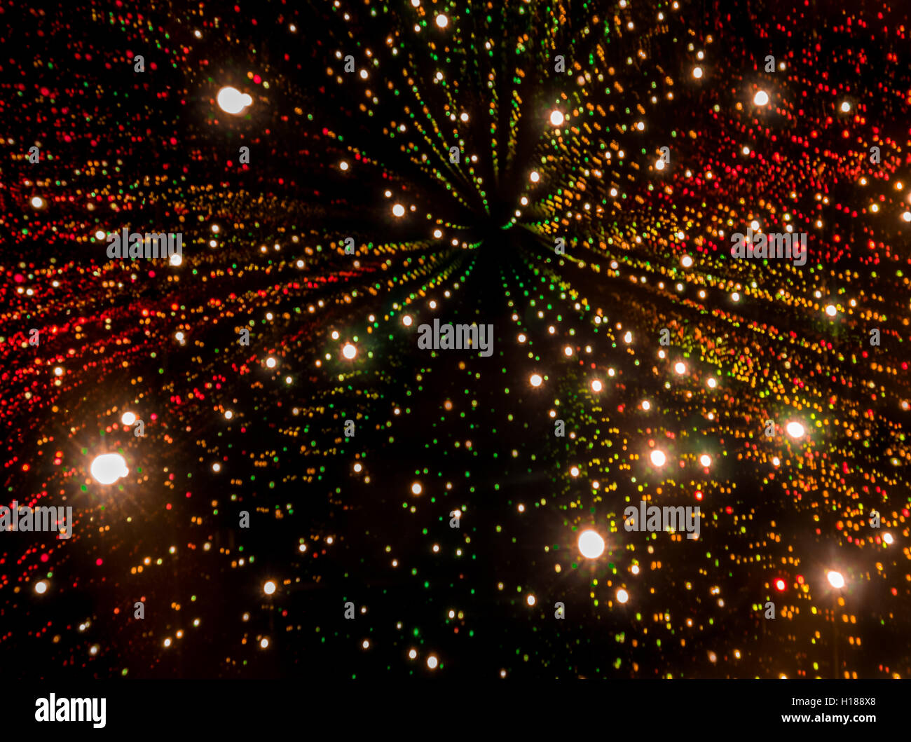 Picture of colorful random abstract lights bokeh Stock Photo - Alamy