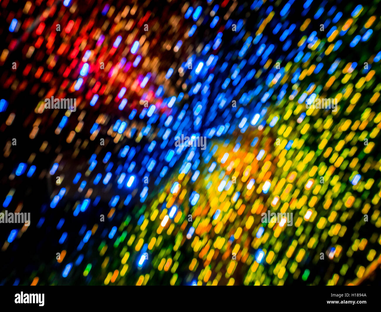Picture of colorful random abstract light trails bokeh Stock Photo - Alamy