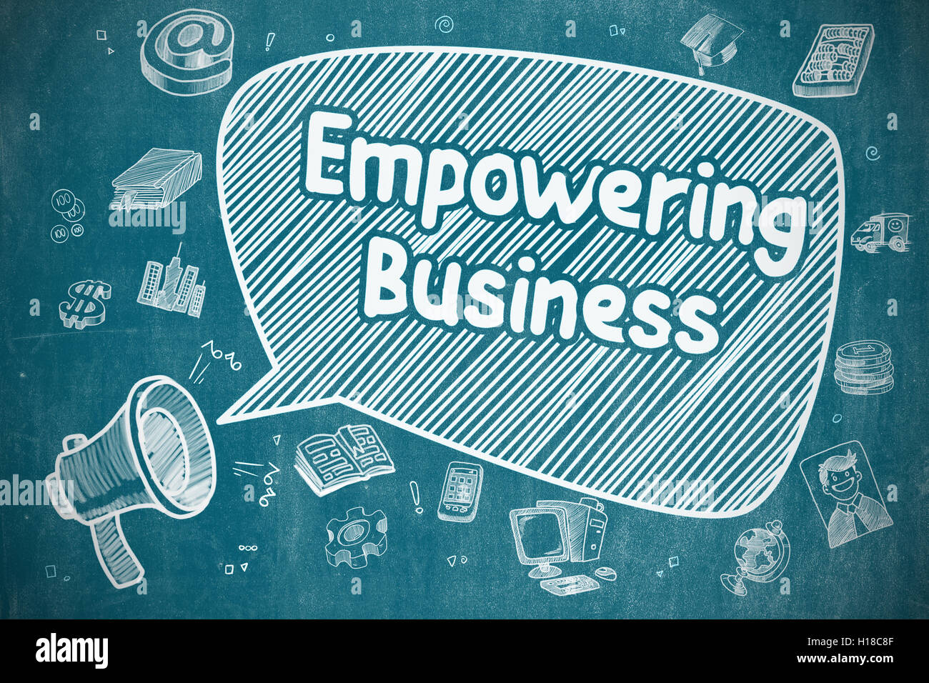 Empowering Business - Business Concept Stock Photo - Alamy