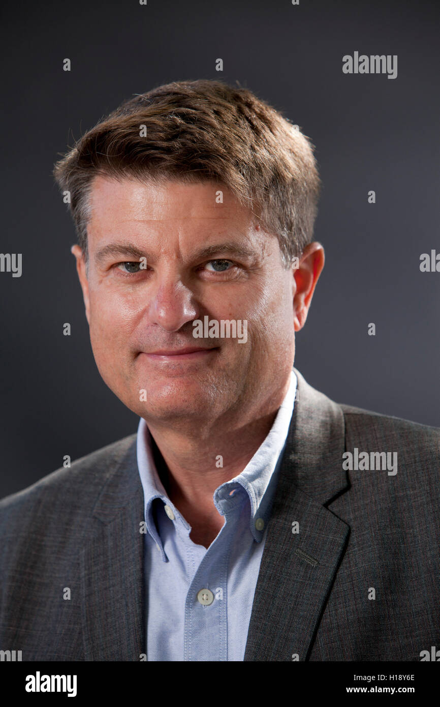 Martin Ford, the futurist and author, at the Edinburgh International ...