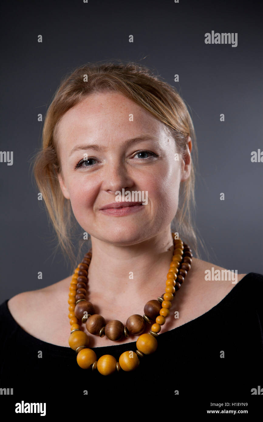 Lucy Ribchester, the Scottish historical fiction author, at the ...
