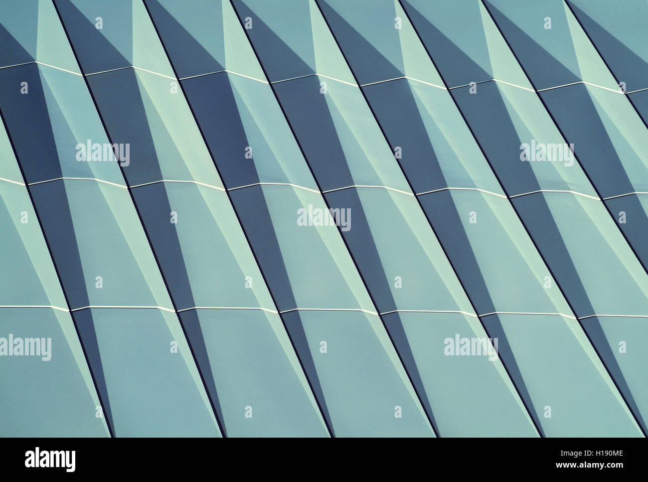 abstract blue pattern photographed in central London Stock Photo - Alamy