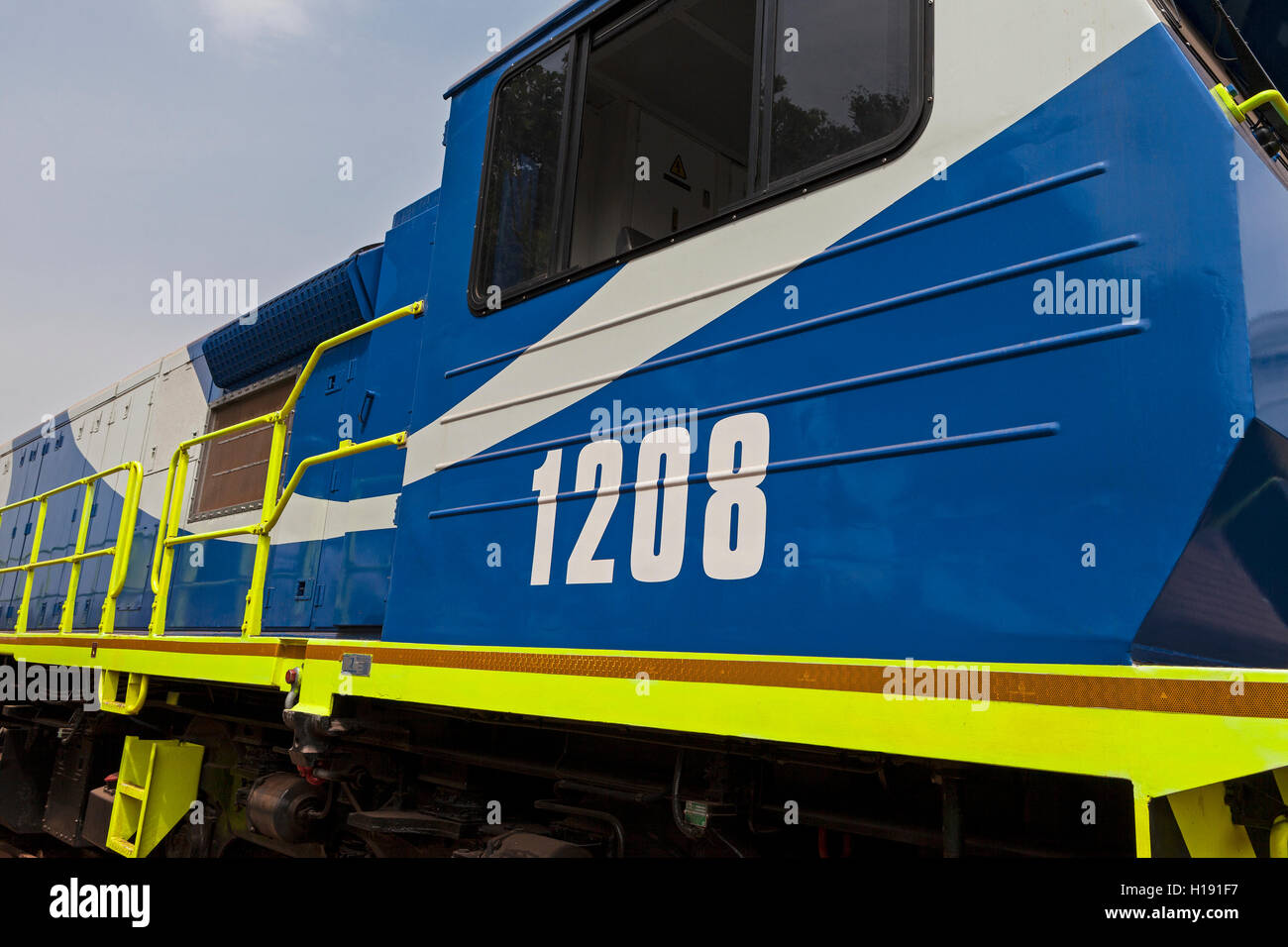 Operations for transporting and managing iron ore. New locomotive added ...