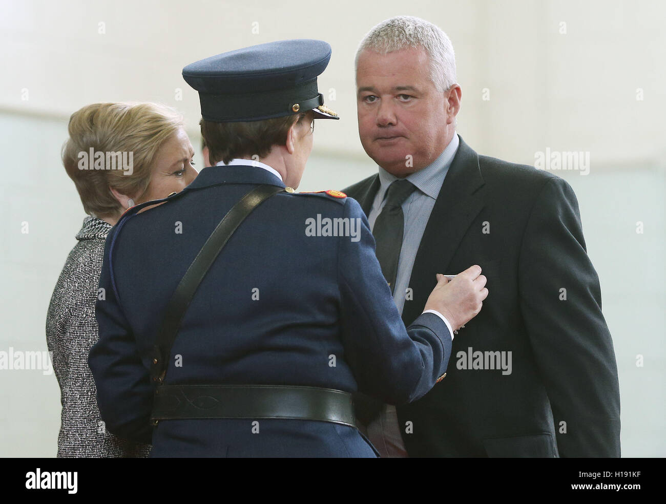 Detective Garda Joseph Ryan receives a Scott Medal for bravery from ...
