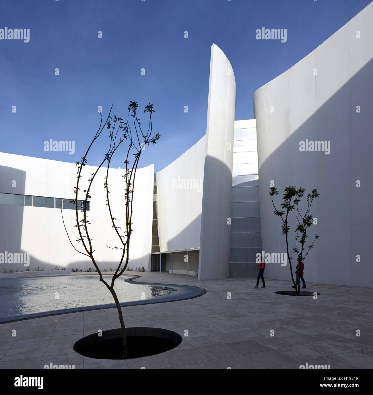 Inner courtyard, overall view. Museo Internacional del Barroco MIB ...