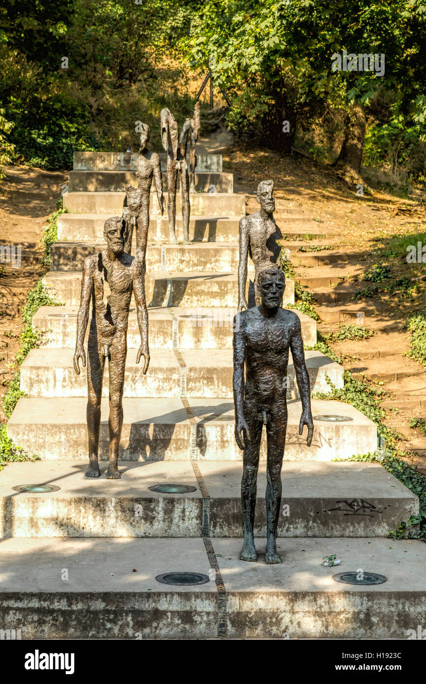 Memorial to the victims of Communism, a series of statues commemorating ...