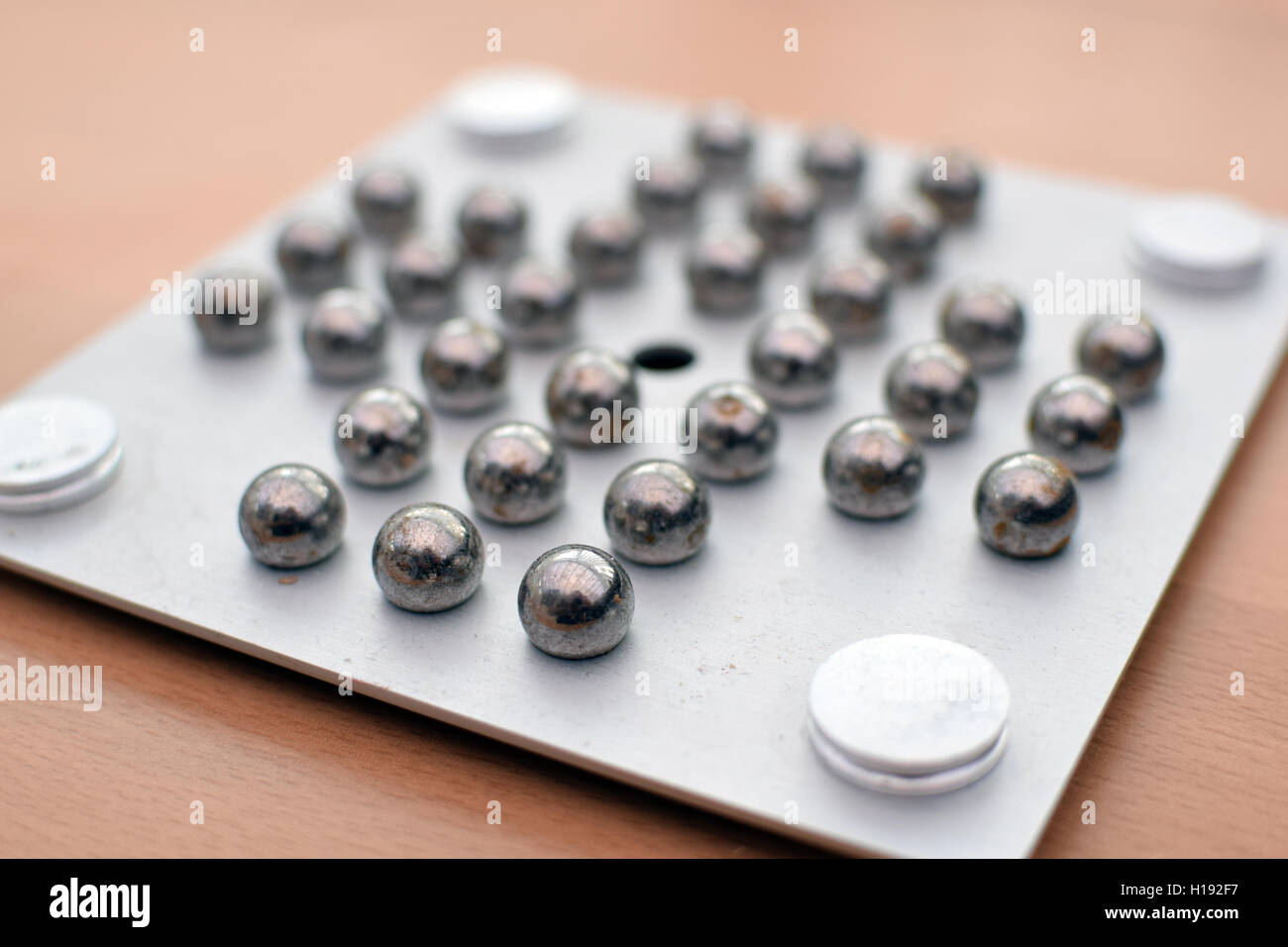 Solitaire board hi-res stock photography and images - Alamy