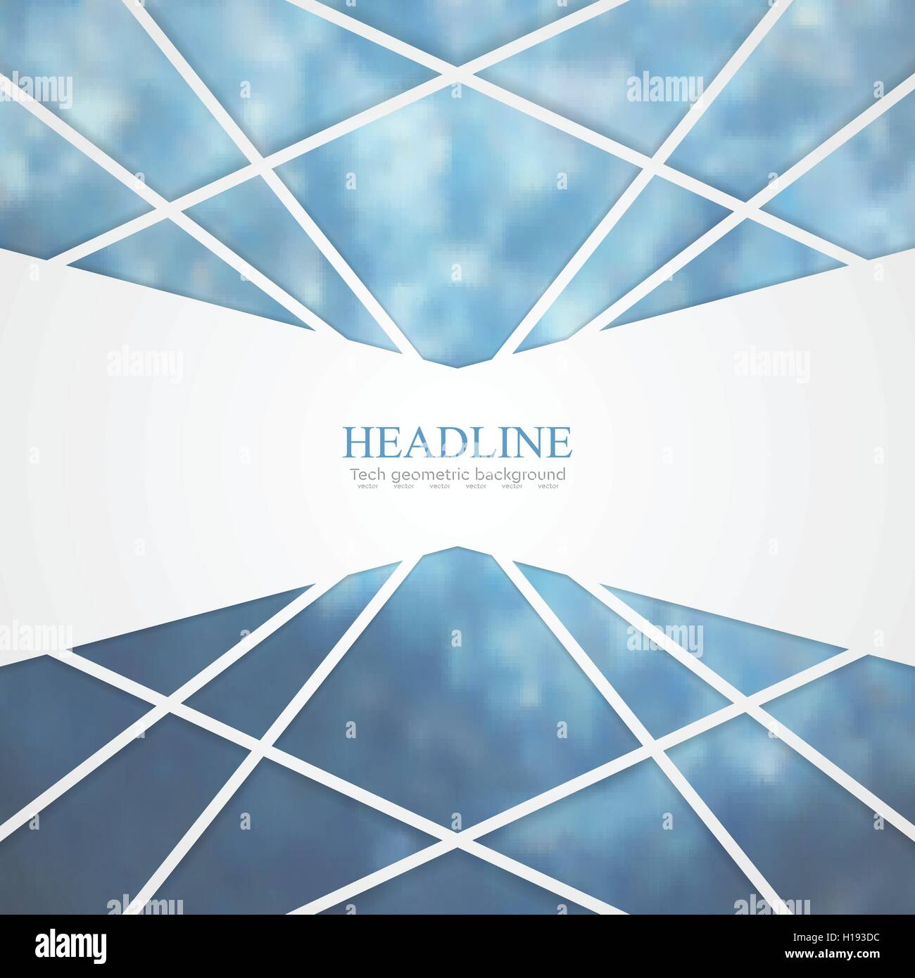 Abstract blue tech corporate background. Vector design Stock Vector ...