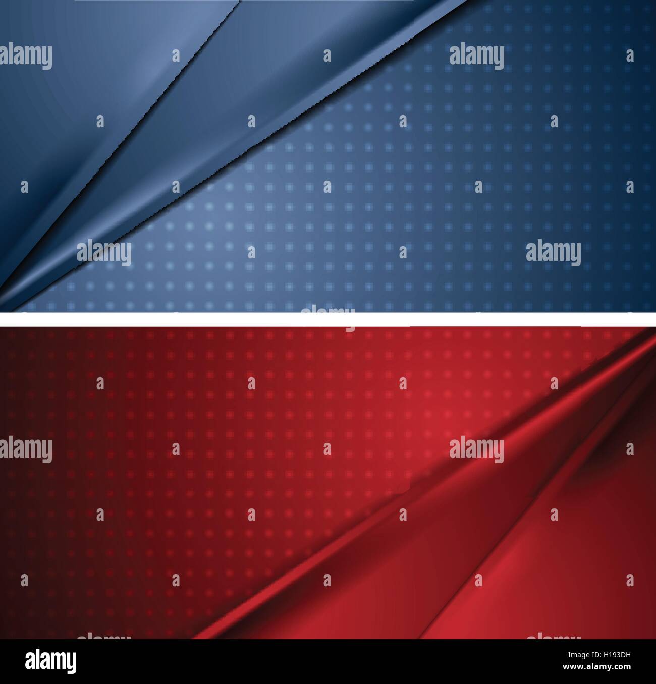 Abstract blue and red soft lines banners. Vector corporate material ...