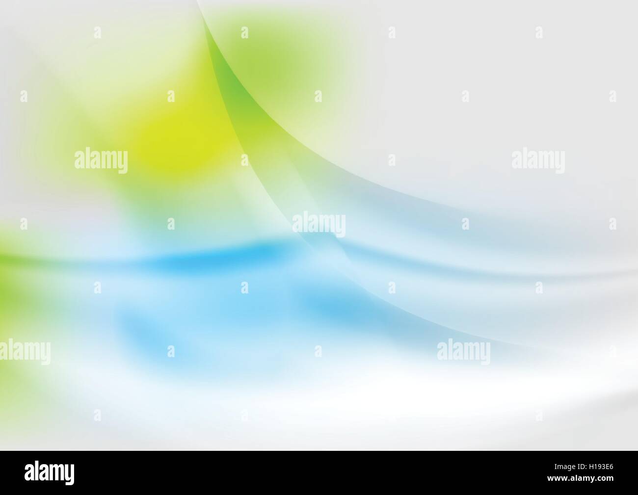 Abstract soft green blue waves background. Vector design Stock Vector ...