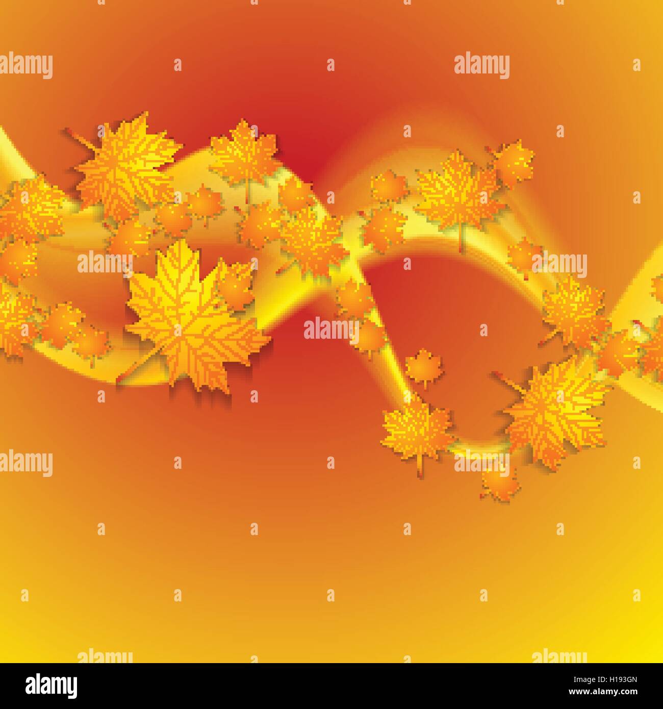 Smooth Leaves Stock Vector Images - Alamy
