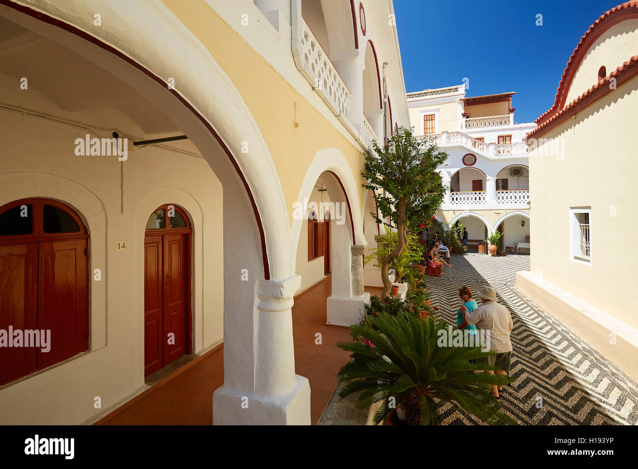 Monastery of Panormitis, Symi Rhodes Stock Photo - Alamy