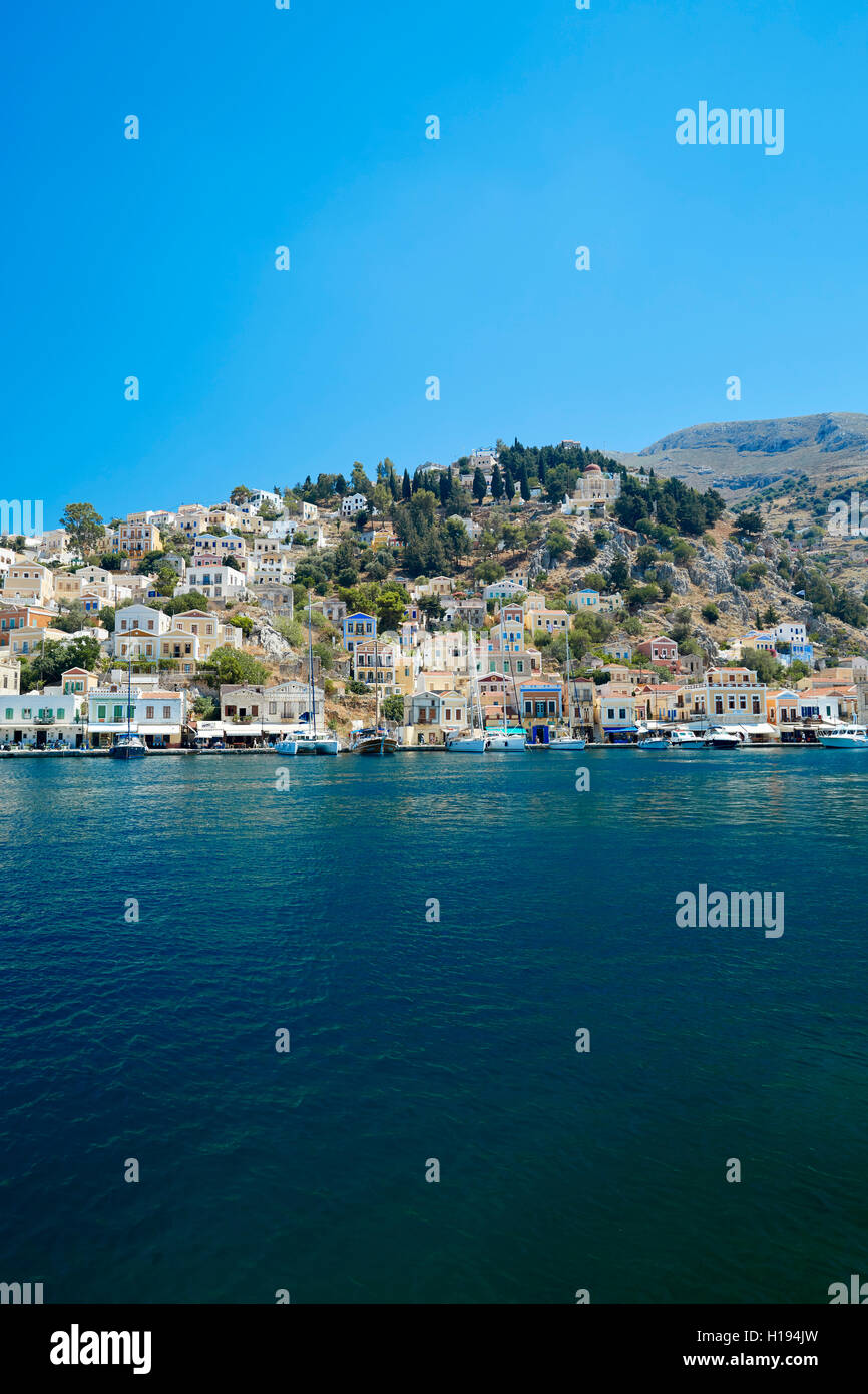 Symi greece neoclassical buildings hi-res stock photography and images ...