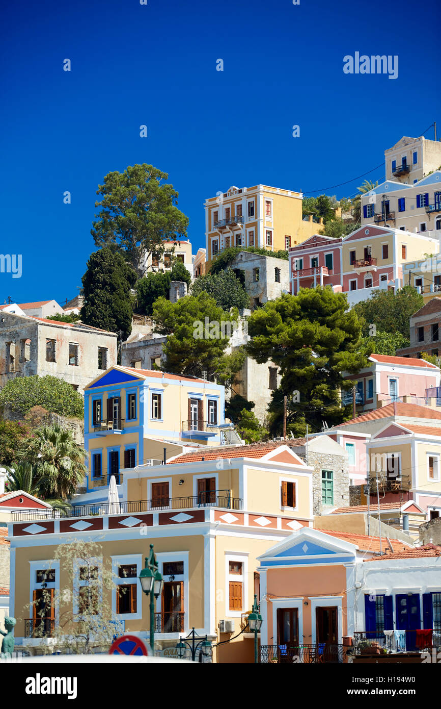 Symi Island, Rhodes Greece Stock Photo - Alamy