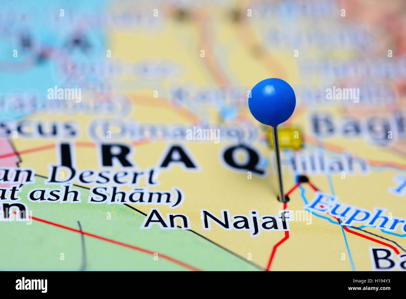 Iraq atlas view hi-res stock photography and images - Alamy