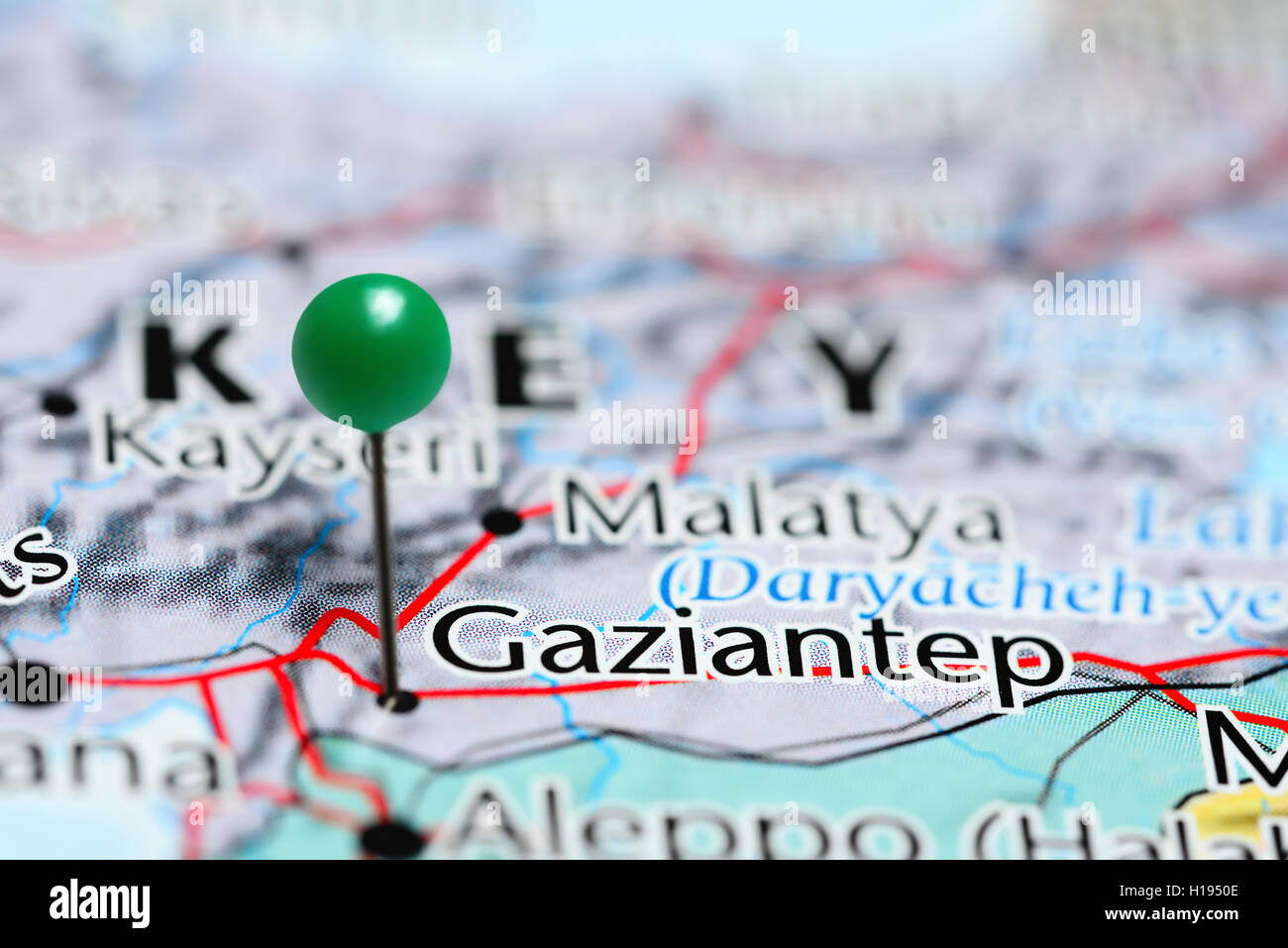 Gaziantep turkey map hi-res stock photography and images - Alamy