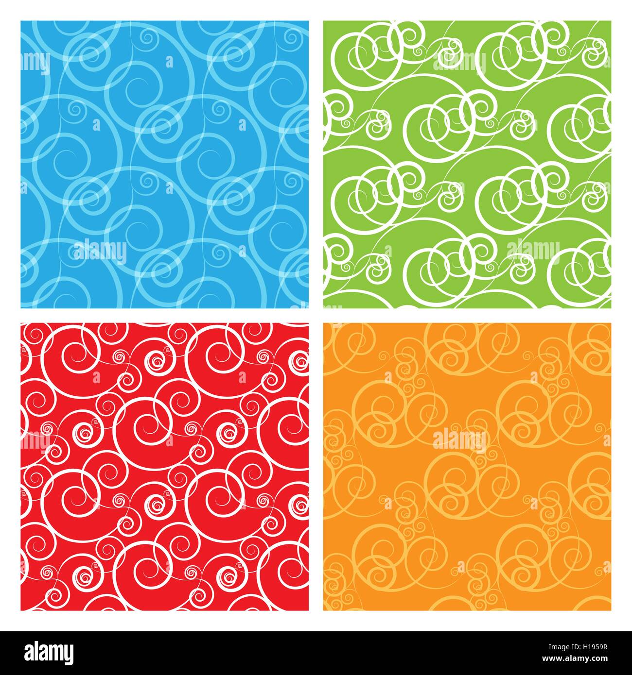 vector seamless patterns set Stock Vector Image & Art - Alamy