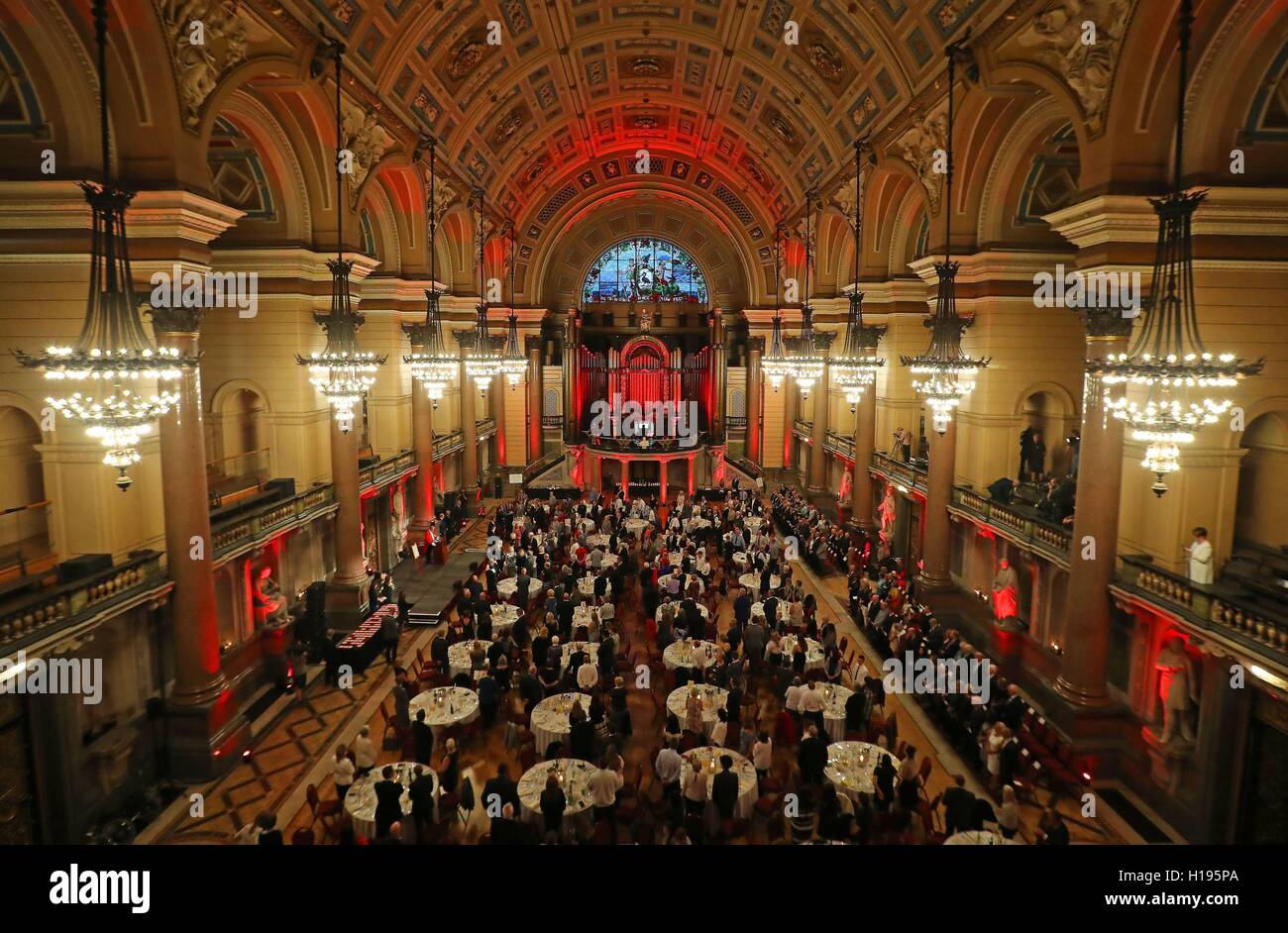 General view of Liverpool Town Hall, where the 96 victims of the ...