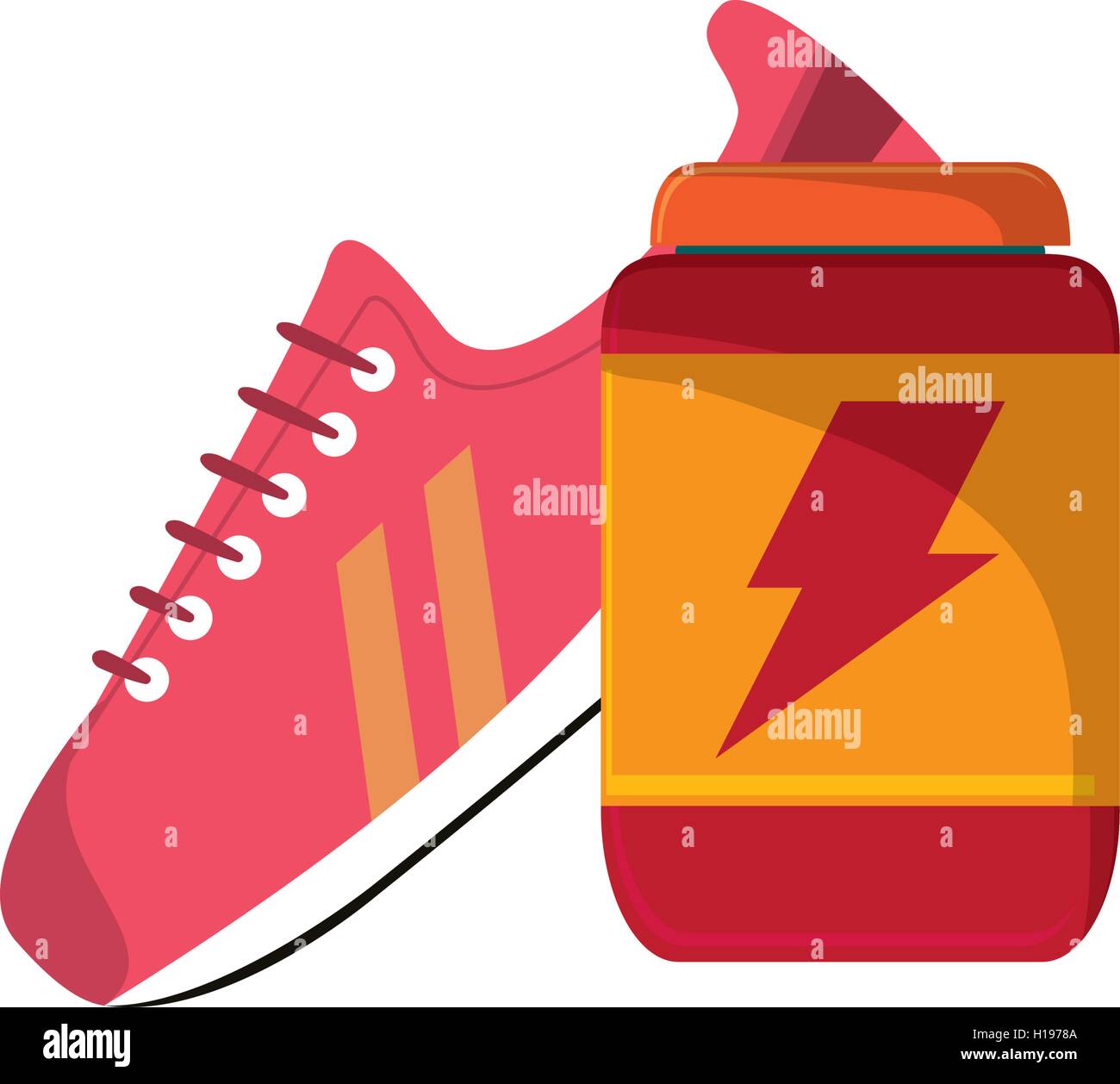 Protein supplement color icon Stock Vector Images - Alamy