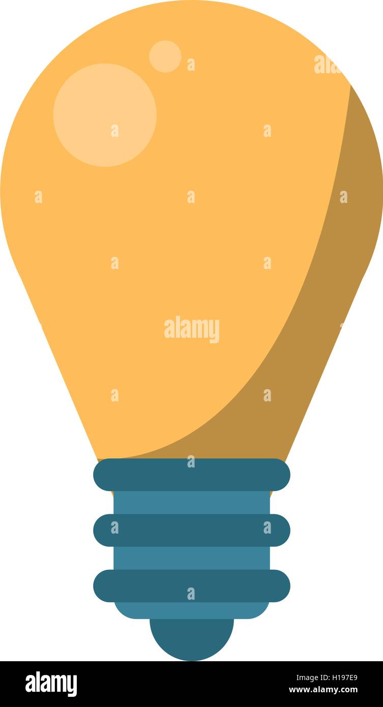 Isolated light bulb design Stock Vector Image & Art - Alamy