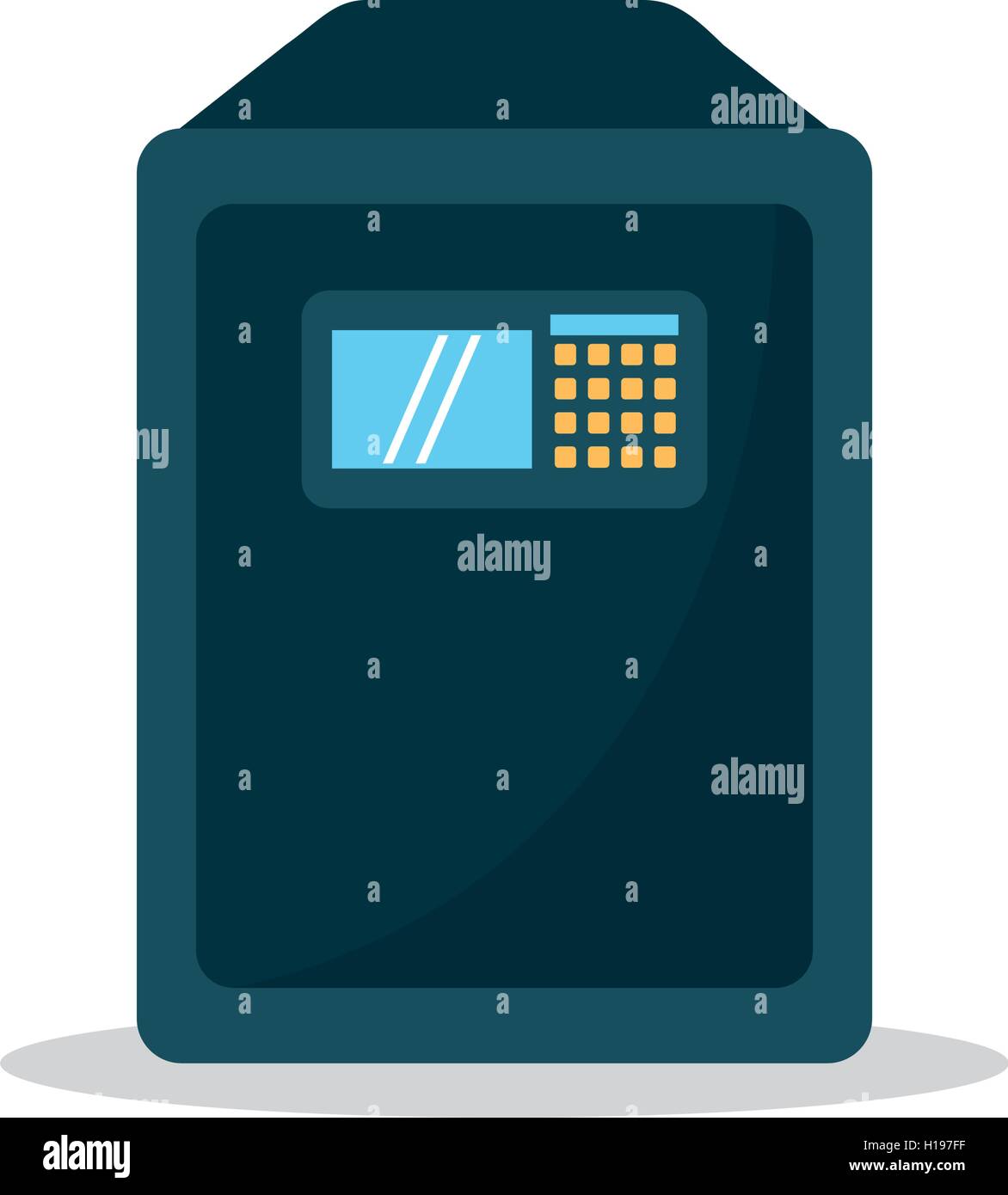 Isolated strongbox object design Stock Vector Image & Art - Alamy