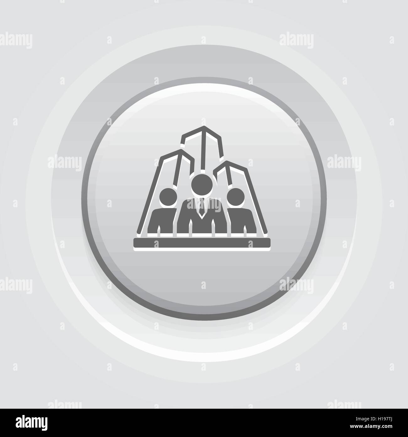 Grey button private security hi-res stock photography and images - Alamy