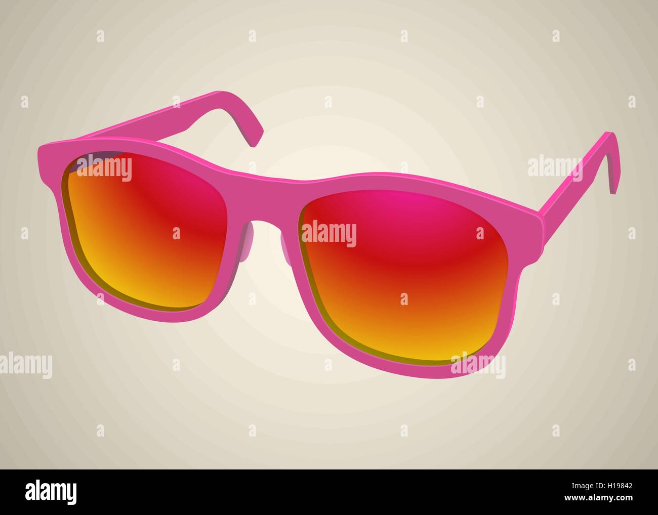 Isolated rose realistic sunglasses Stock Vector Image & Art - Alamy
