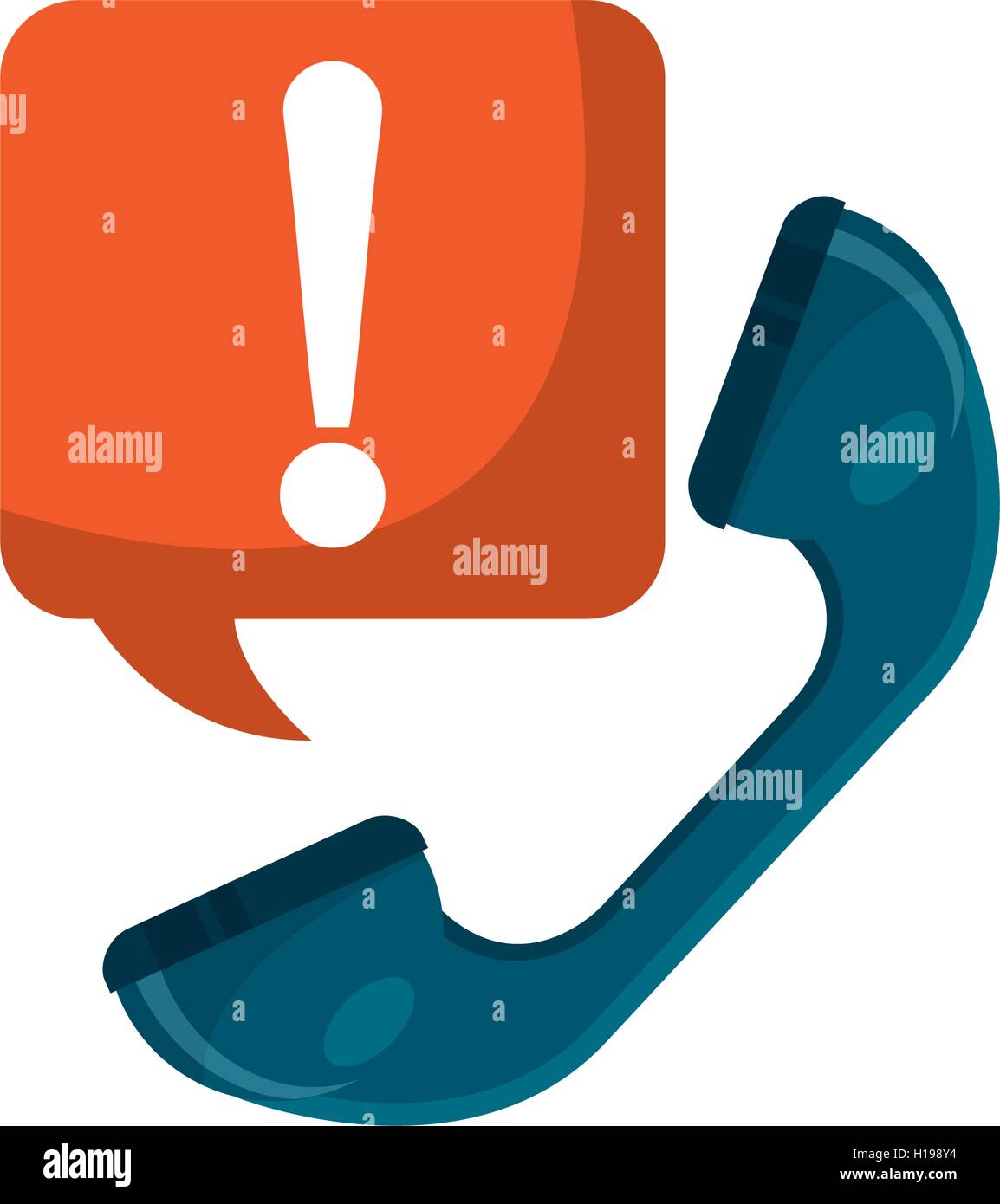 telephone speaker with call center icon Stock Vector Image & Art - Alamy