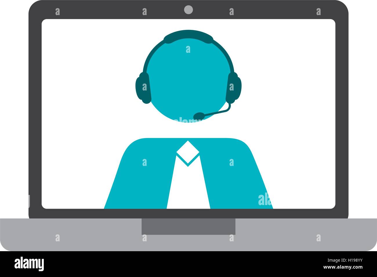 call center operator avatar Stock Vector Image & Art - Alamy