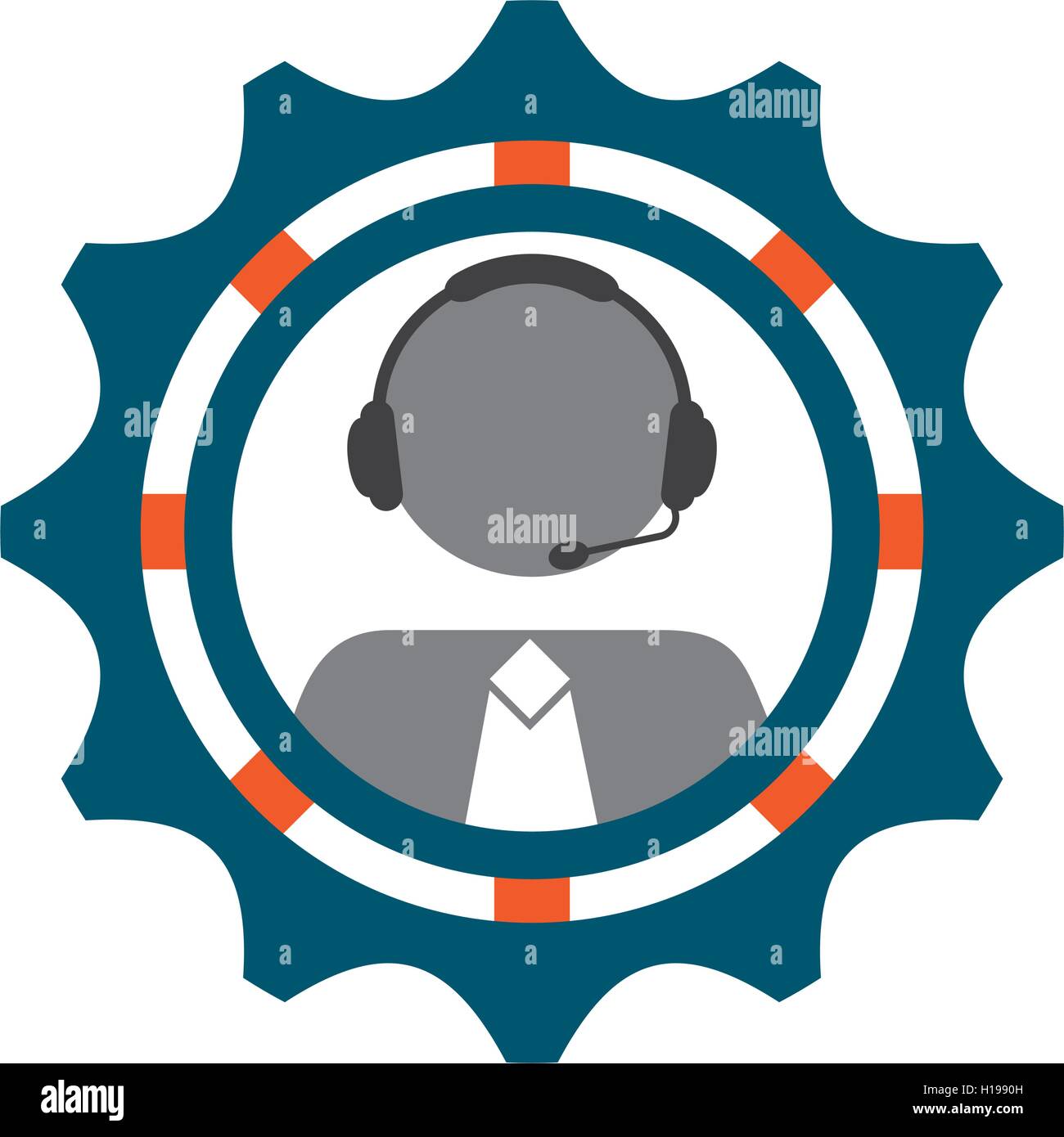 call center operator avatar Stock Vector Image & Art - Alamy