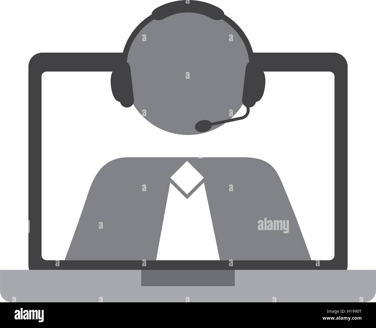 call center operator avatar Stock Vector Image & Art - Alamy