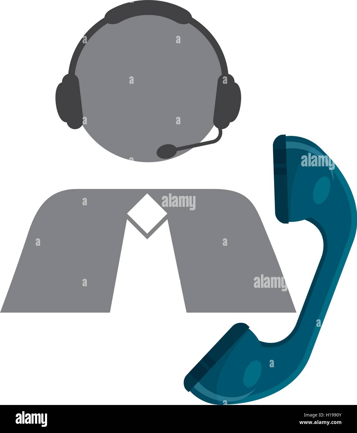 call center operator avatar Stock Vector Image & Art - Alamy