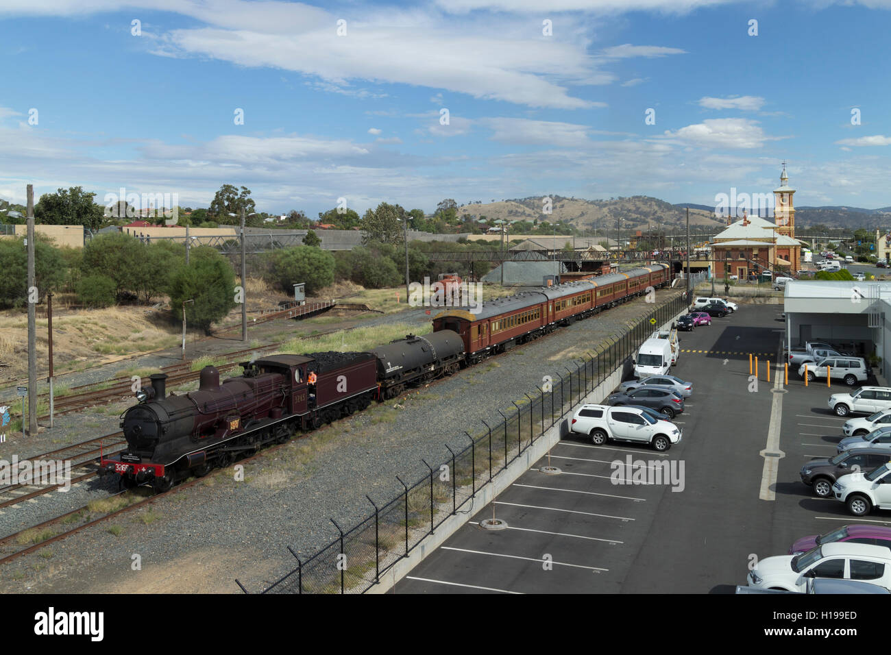 Locomotive 3265 is a preserved New South Wales steam locomotive ...