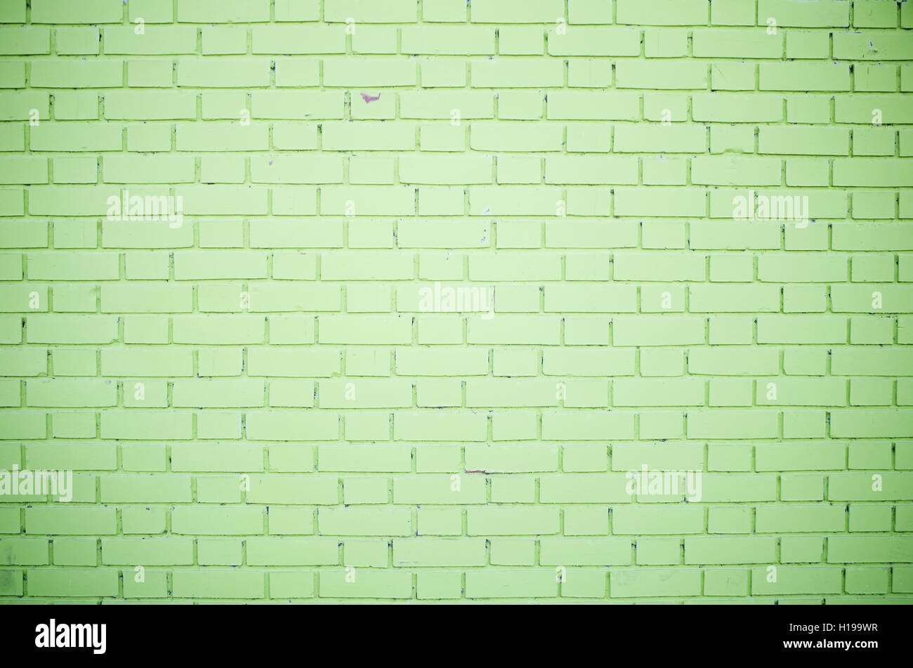 Green brick wall urban building, construction Stock Photo - Alamy