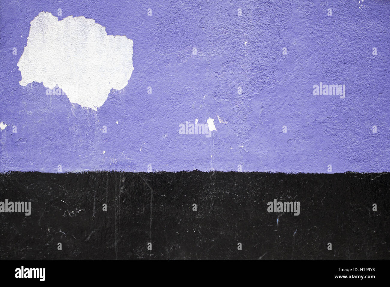 Purple and black wall urban building, construction Stock Photo - Alamy