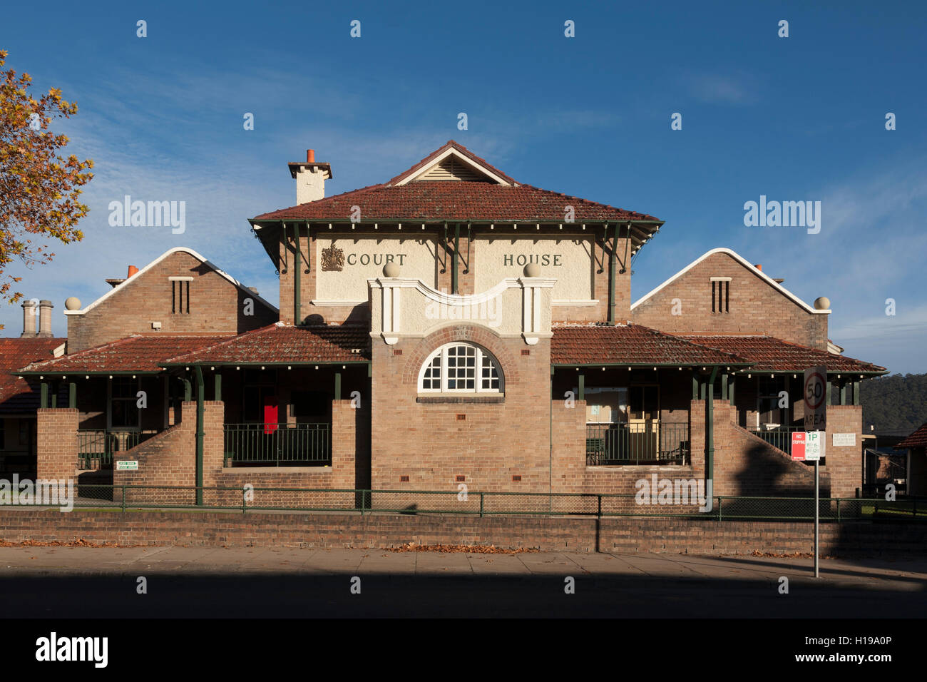 Lithgow Courthouse was designed by Colonial Architect James Barnet and ...