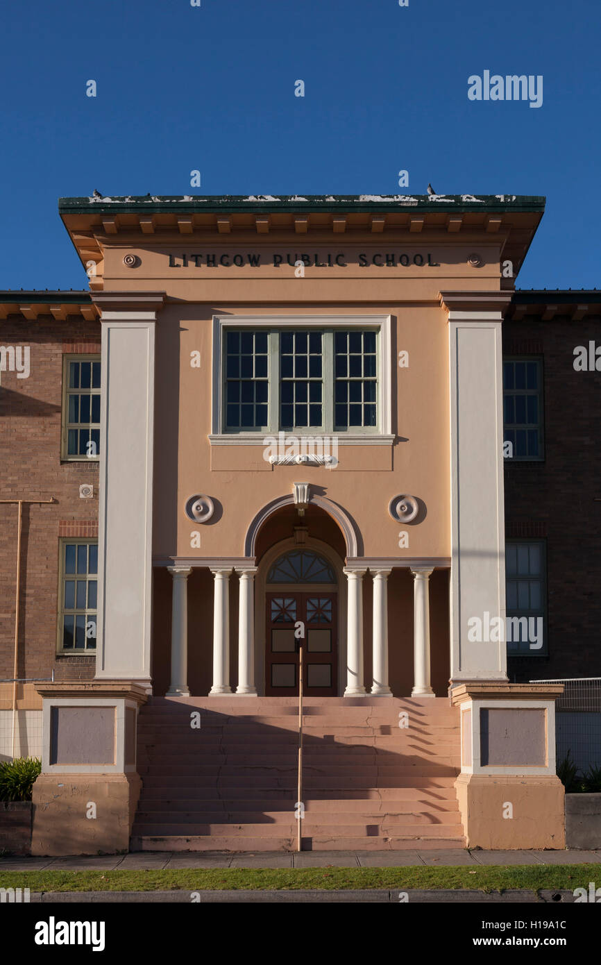 Lithgow Public School first built in 1875 Lithgow New South Wales ...