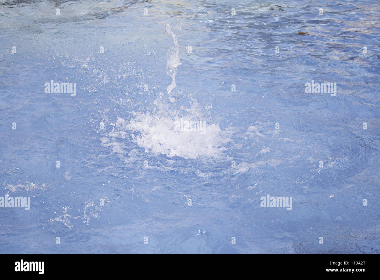 Blow water on decorative fountain, nature Stock Photo - Alamy