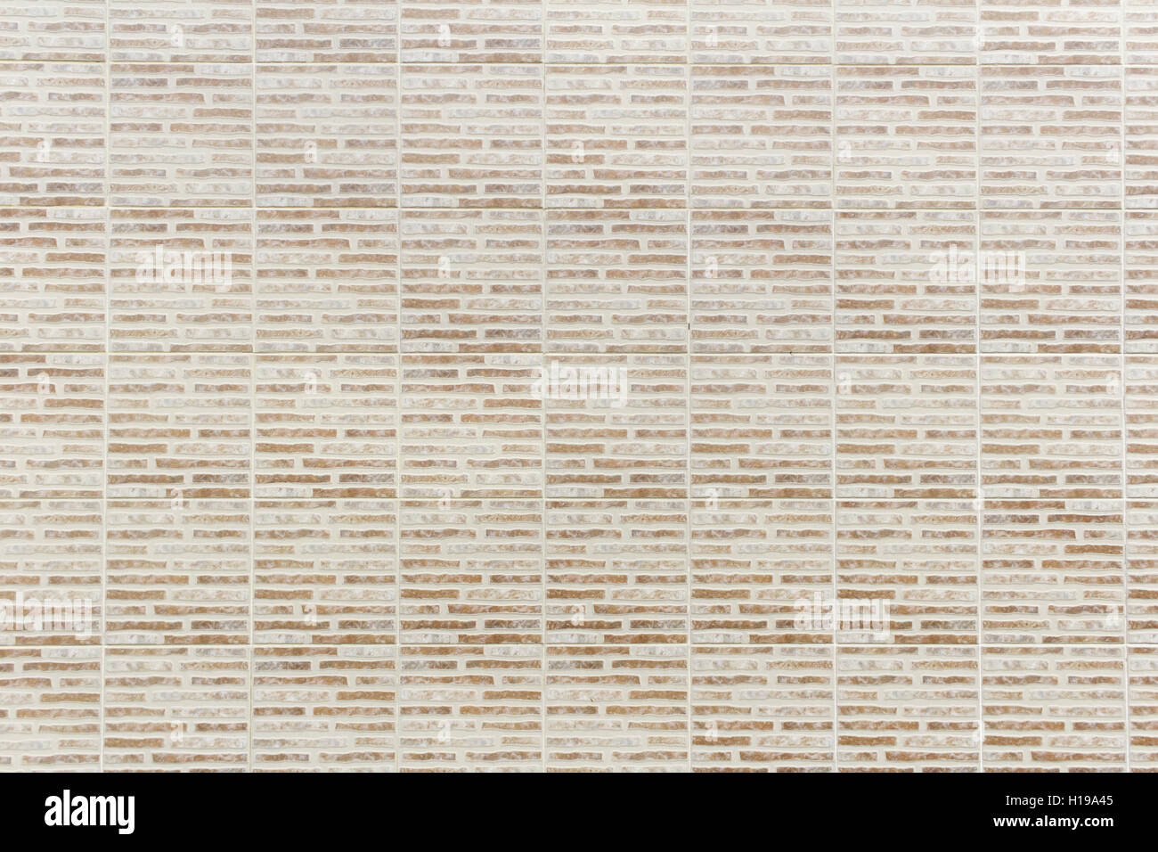 Decorative horizontal bricks in urban building Stock Photo - Alamy