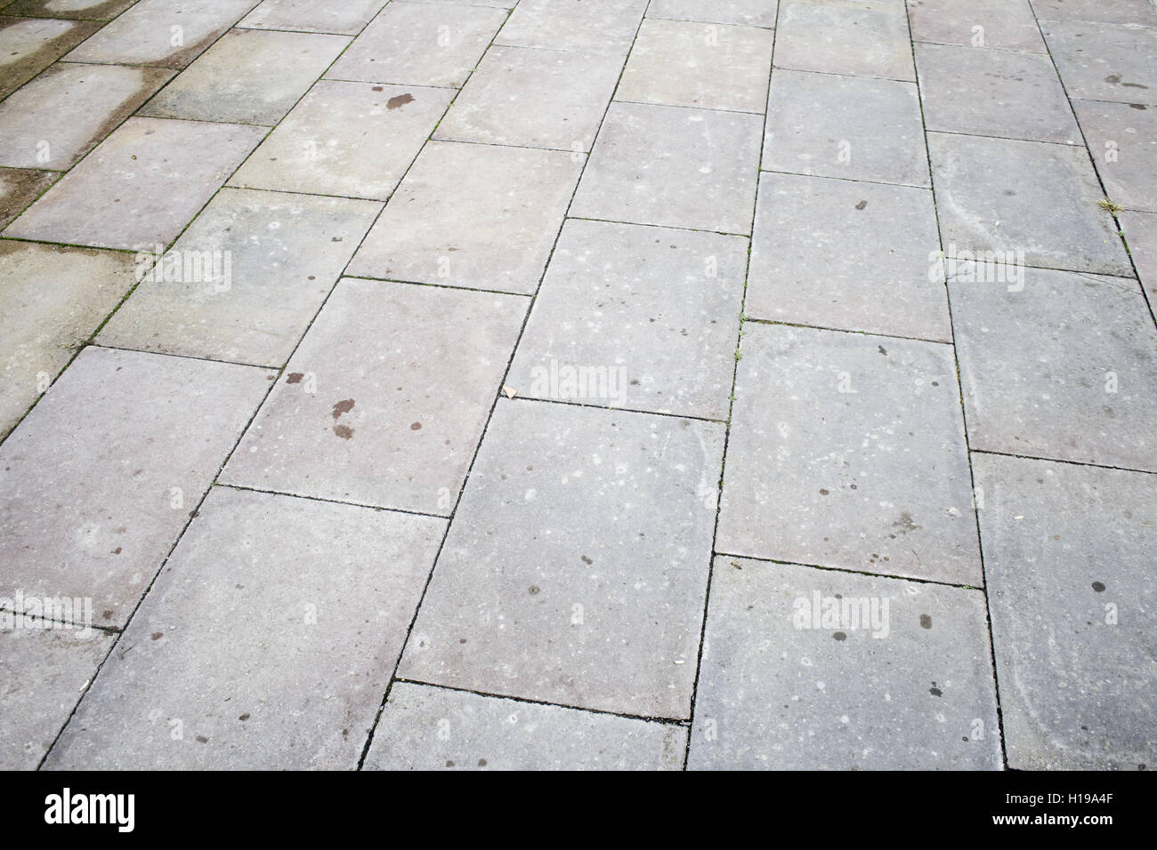 Horizontal floor tiles in urban street Stock Photo - Alamy