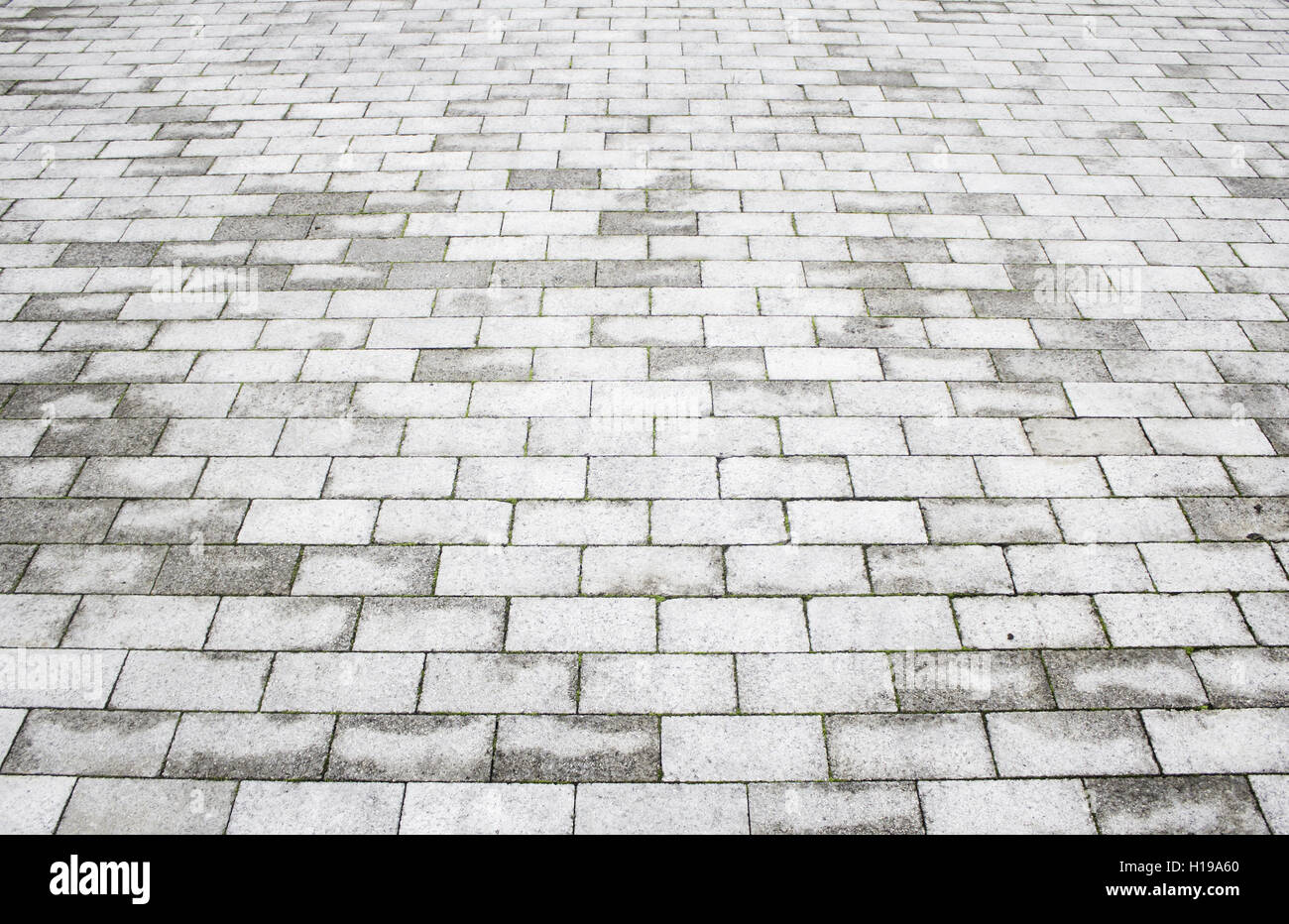 Tiles with curves in urban street decoration Stock Photo - Alamy