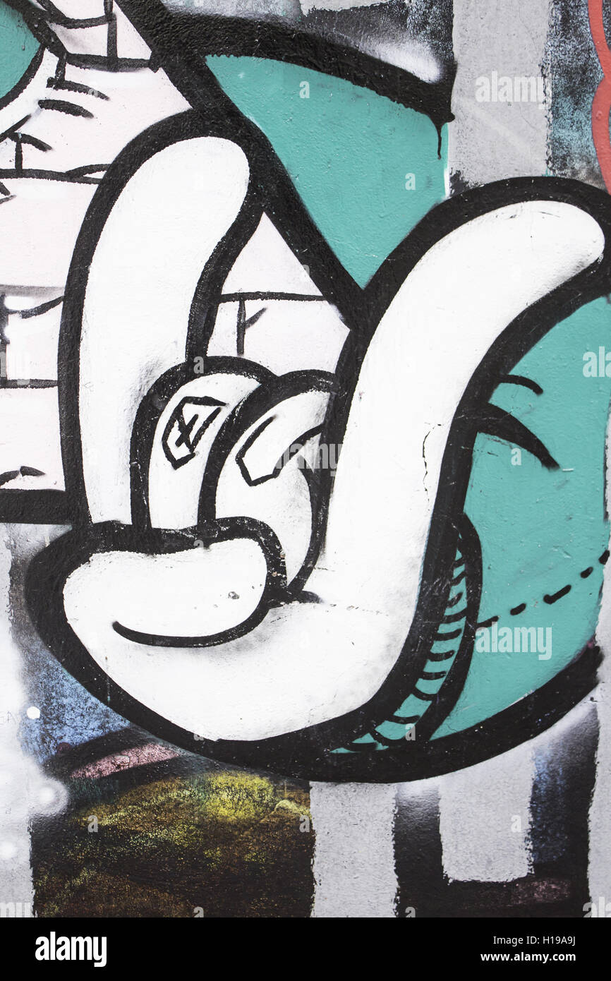 Devil graffiti hi-res stock photography and images - Alamy