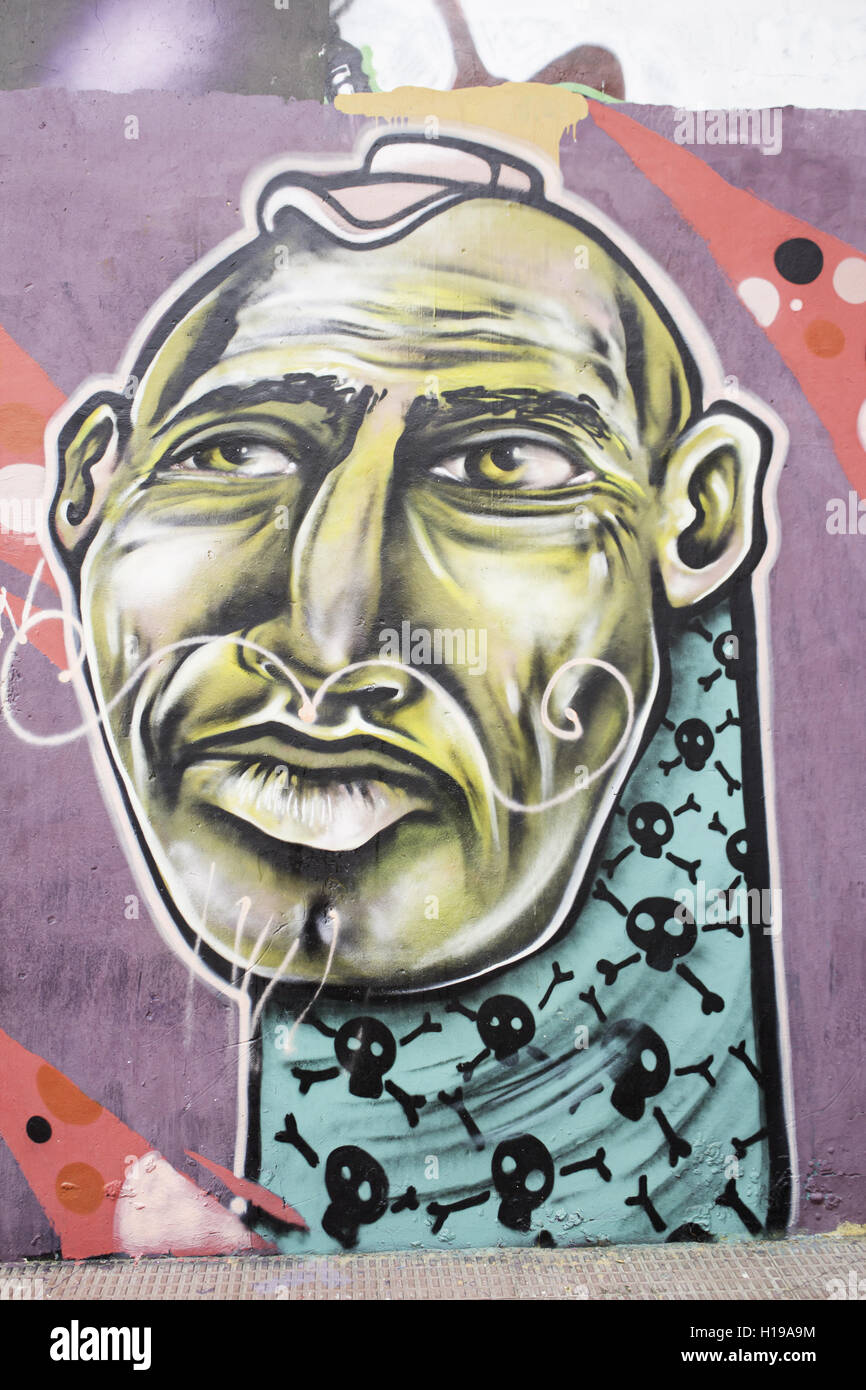 Graffiti Face Drawings