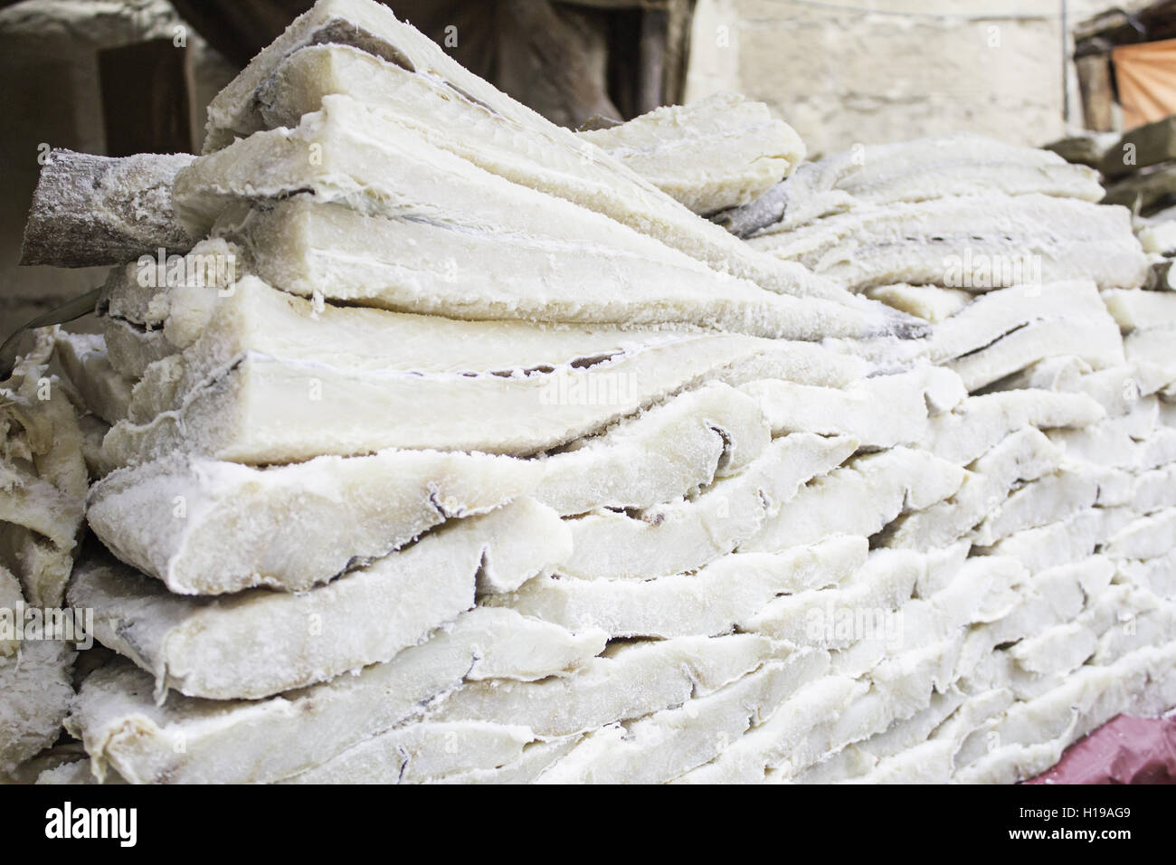 Salted cod fish hi-res stock photography and images - Alamy