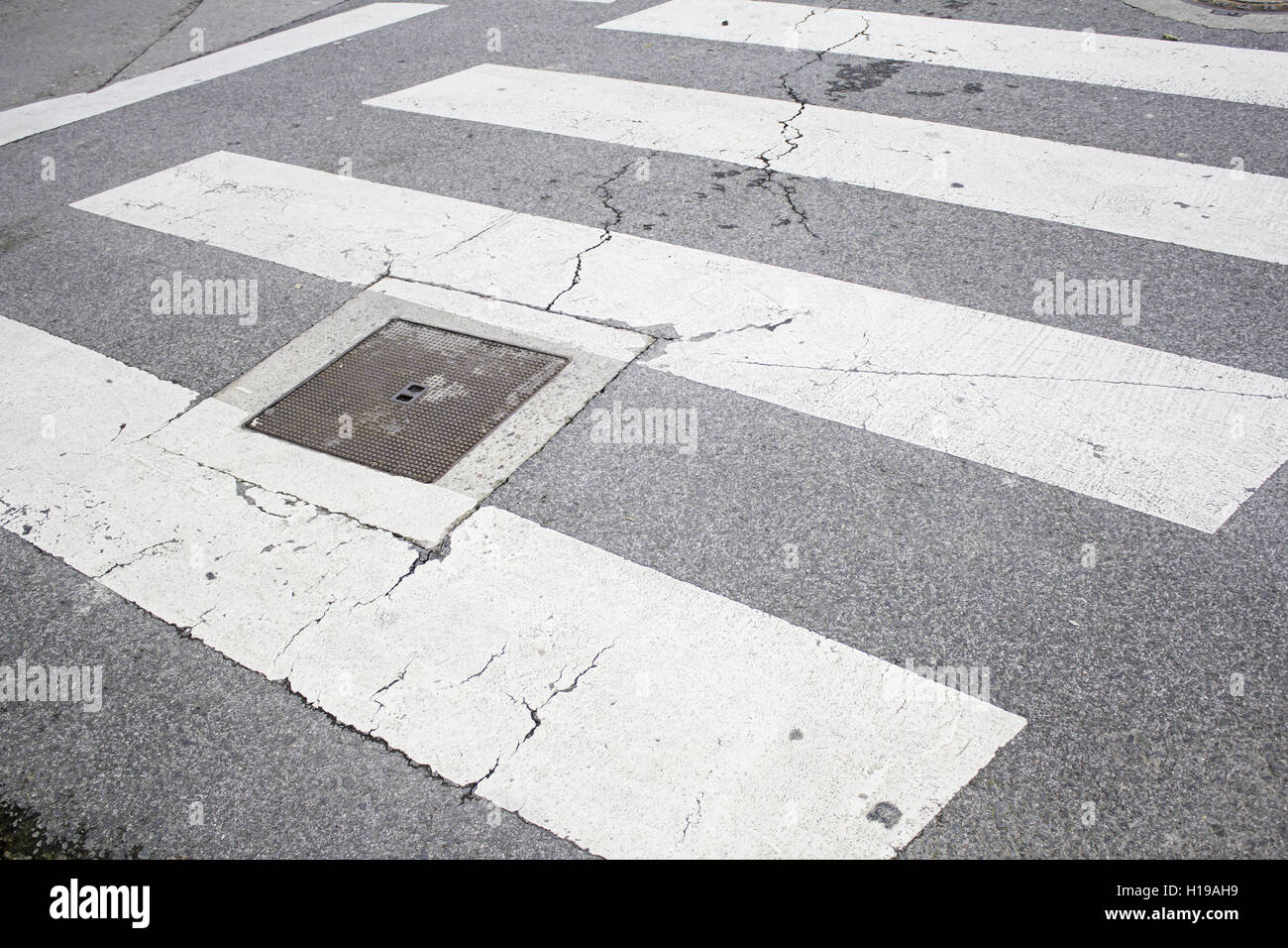 Signs in urban road, urban symbol Stock Photo - Alamy